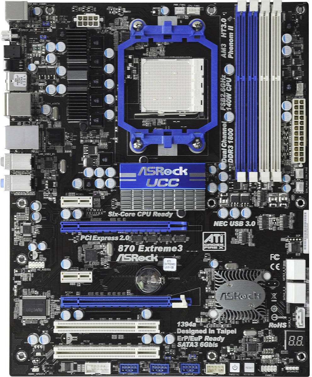 Asrock 870 Extreme3 - Motherboard Specifications On MotherboardDB