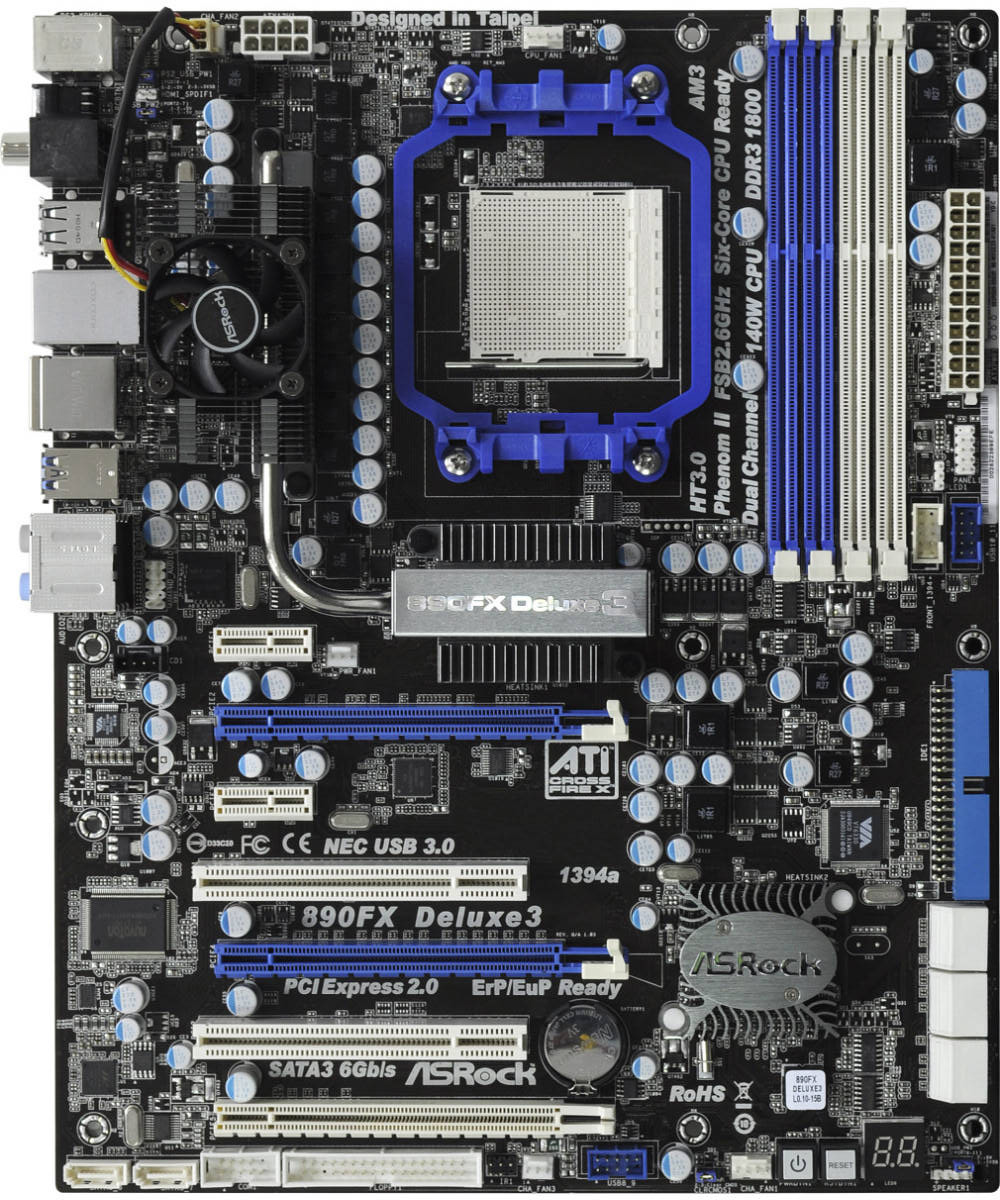 Asrock 890FX Deluxe3 - Motherboard Specifications On MotherboardDB