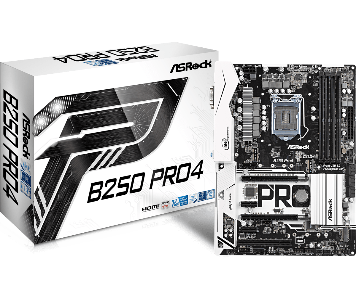 Asrock B250 Pro4 - Motherboard Specifications On MotherboardDB