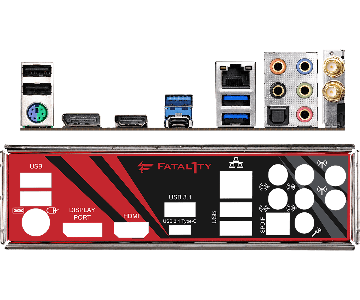 Asrock Fatal1ty X470 Gaming-ITX/ac - Motherboard Specifications On ...