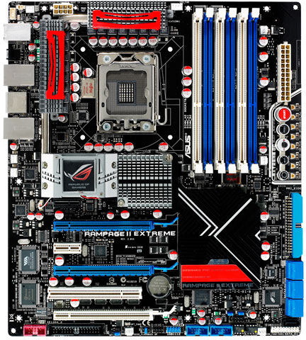 Asus ROG Rampage II Extreme - Motherboard Specifications On MotherboardDB