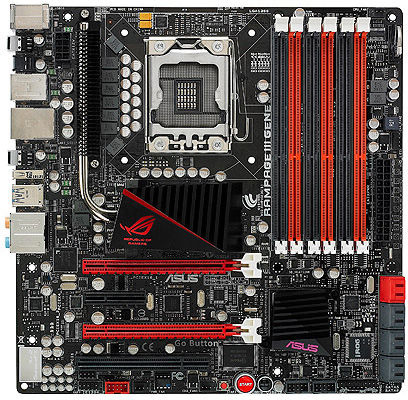 Asus ROG Rampage III Gene - Motherboard Specifications On MotherboardDB