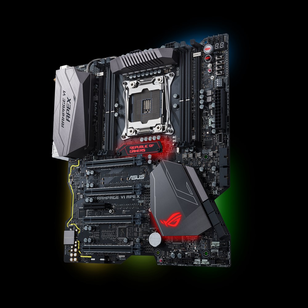 Asus ROG Rampage VI Apex - Motherboard Specifications On MotherboardDB