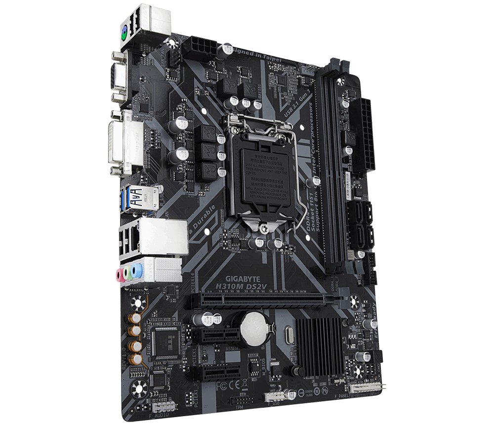 Gigabyte H310M DS2V - Motherboard Specifications On MotherboardDB